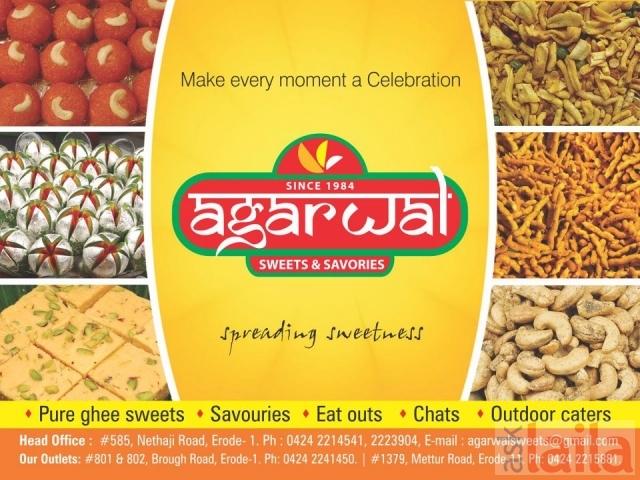 Aggarwal Sweet Centre in Kalkaji, Delhi | 1 people Reviewed - AskLaila