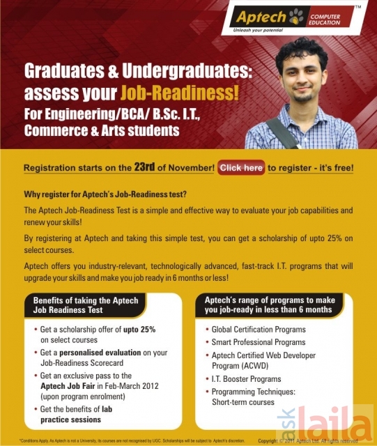 Aptech Computer Education in Anna Nagar, Chennai - AskLaila
